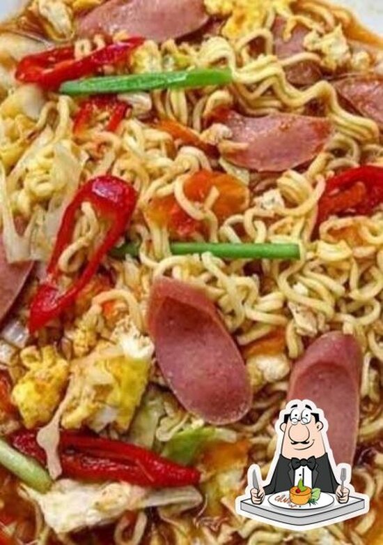Menu at Indomie Goreng dan Roti Bakar Mas Rizki restaurant, East Jakarta