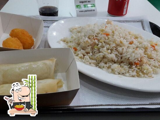 Menu at Yes Food · San Lorenzo fast food, Rome, Via Tiburtina