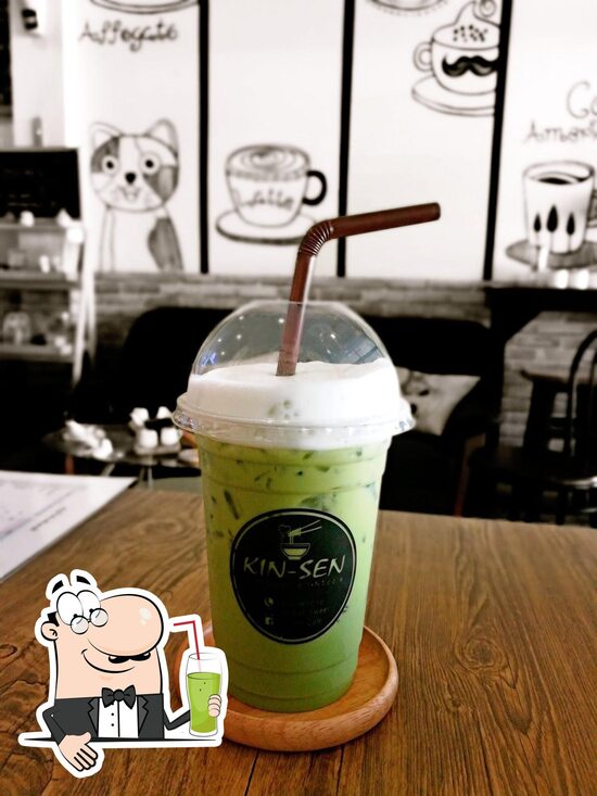 Menu at KIN-SEN Cafe, Bang Phutsa