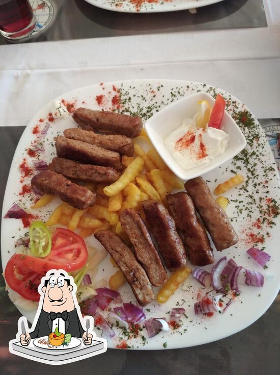 Menu at Reki étterem restaurant, Serbia