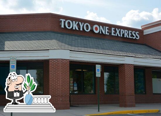 Menu at Tokyo One Express restaurant, Charlotte
