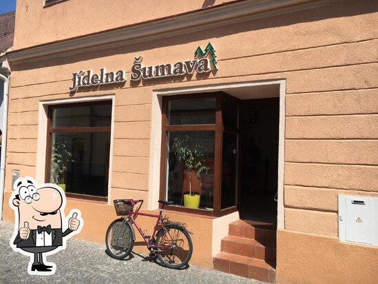 Menu at Jidelna Šumava restaurant, Sušice