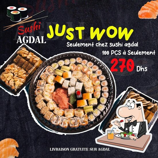 Sushi Agdal, Rabat - Menu du restaurant, prix et avis