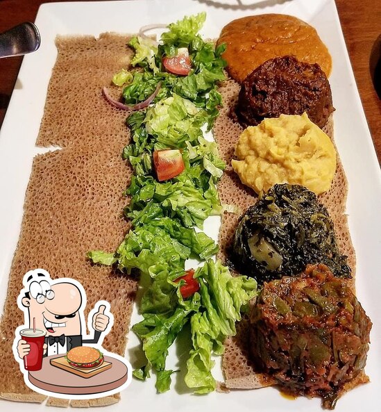 Menu at Bole Ethiopian Cuisine restaurant, Falcon Heights, Pascal St