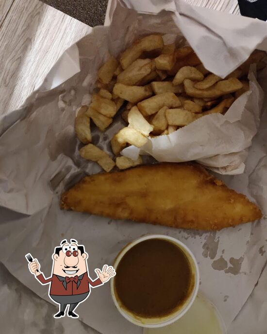 Menu at Tilbury's Fish Bar, Tilbury