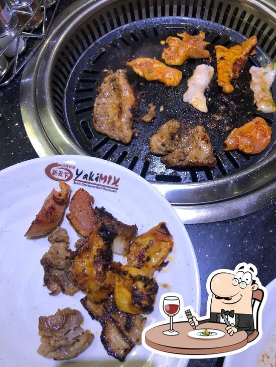 Menu at YakiMix restaurant, Subic Bay Freeport Zone