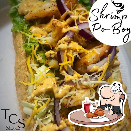 Menu at TCS Bistro (The Century Shoppe) pub & bar, Center
