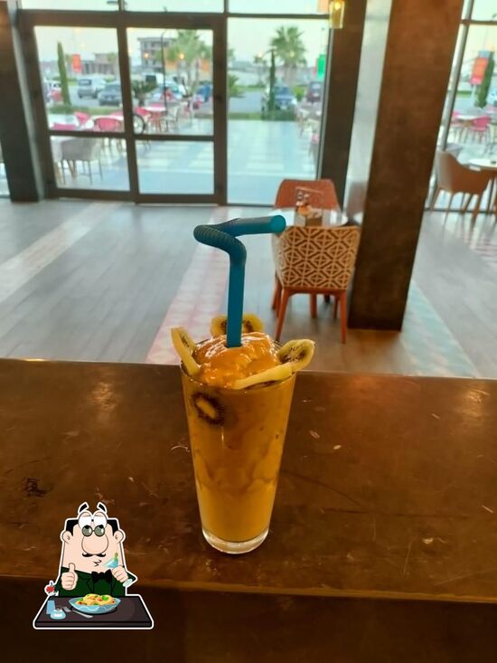 Menu au Pottery Cafe, Égypte, H6C2+PXG، مدينة بلطيم، البرلس،