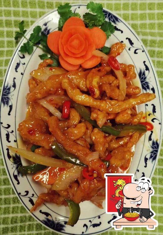 Menu at Kwang Tung House fast food, Oswestry