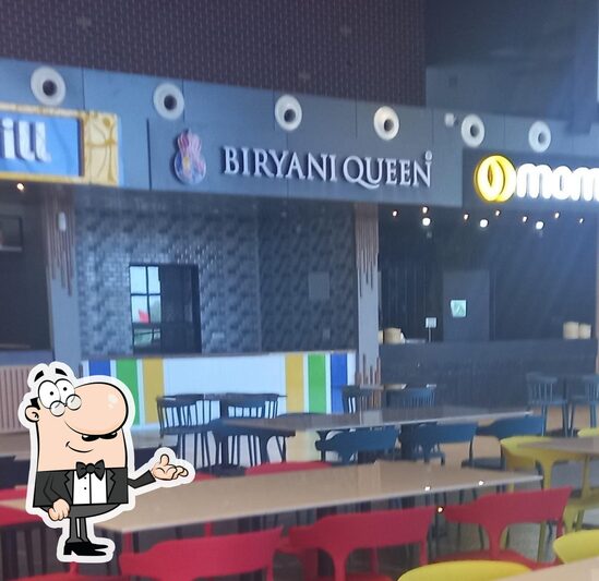 Menu at Biryani Queen, India