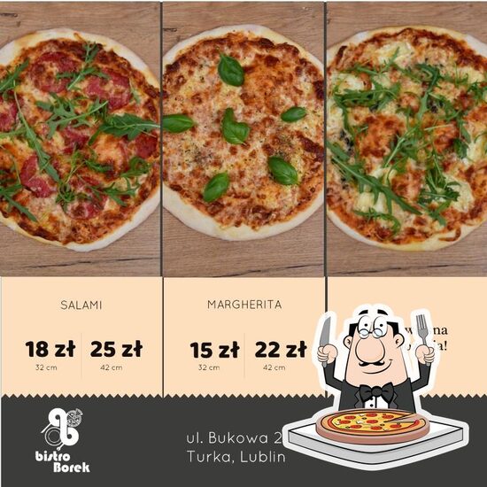 Pizza Turka - Bistro Borek restaurant, Turka - Restaurant menu and reviews