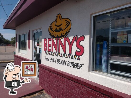 Menu at Benny's restaurant, Bosque Farms