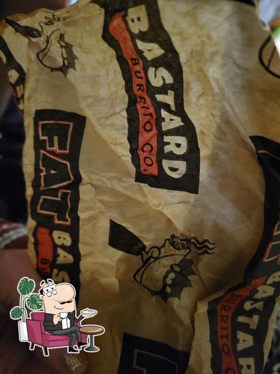 Menu at Fat Bastard Burrito Co. restaurant, Campbellford