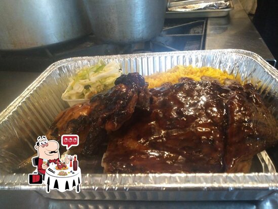 Menu at Chowder Express BBQ, Anchorage