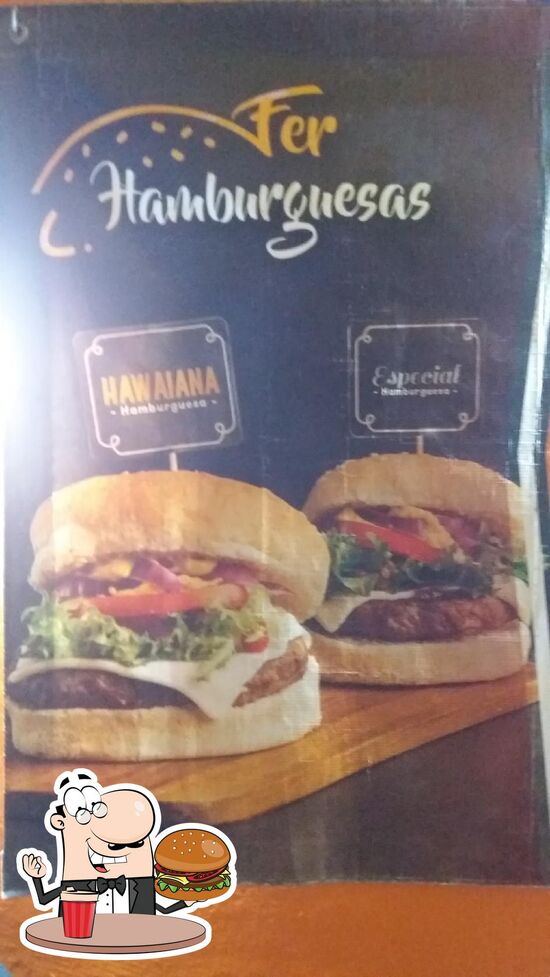 Menu at Hamburguesas Fer restaurant, San Martín Azcatepec