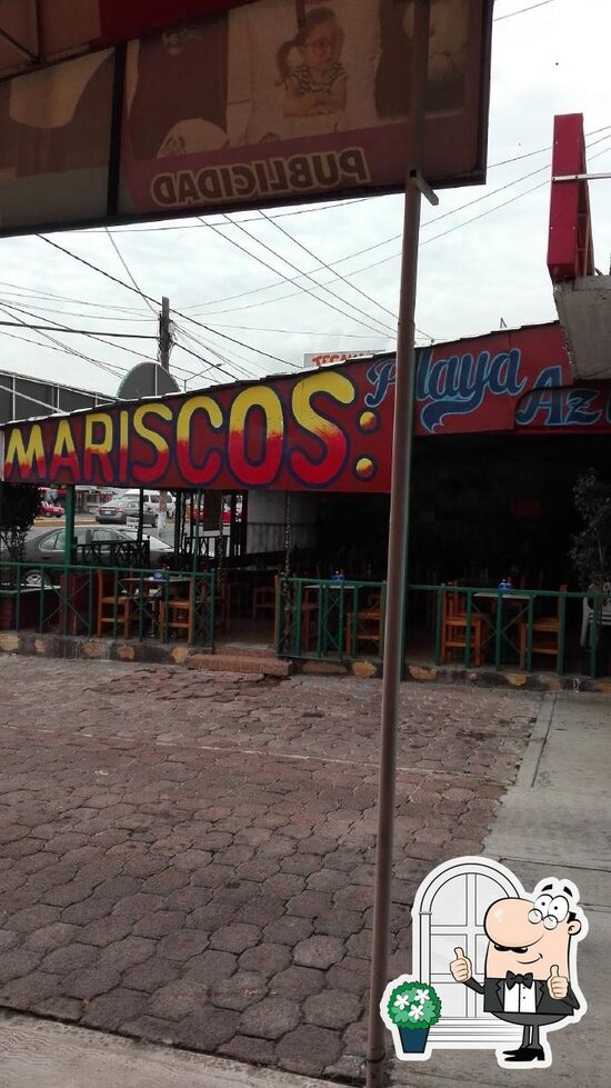 Menu at Mariscos Playa Azul restaurant, Tecámac de Felipe Villanueva
