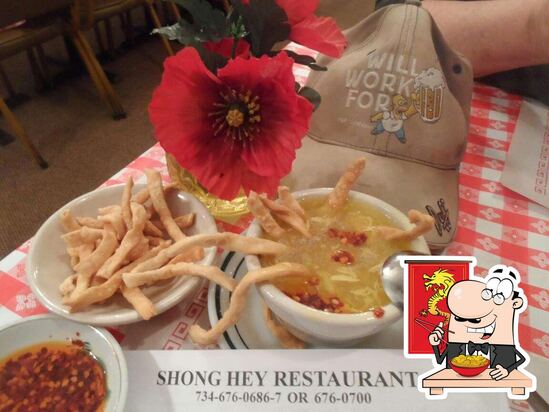 Menu at Shong Hey Restaurant, Trenton