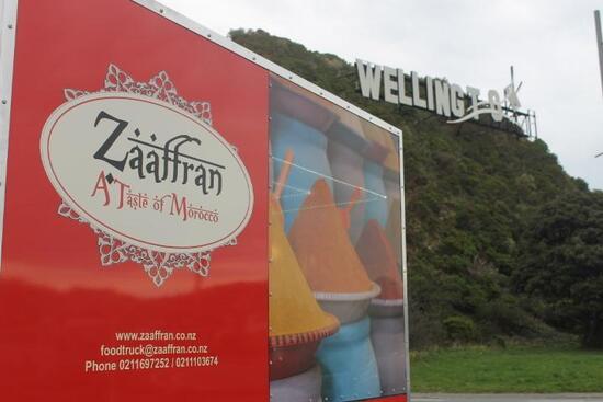 Menu at Zaaffran - Taste of Morocco fast food, Wellington