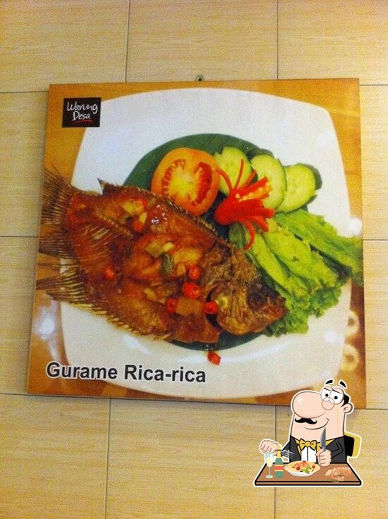 Menu at Warung Desa restaurant, Central Jakarta, Jl. H. Agus Salim No.47 3