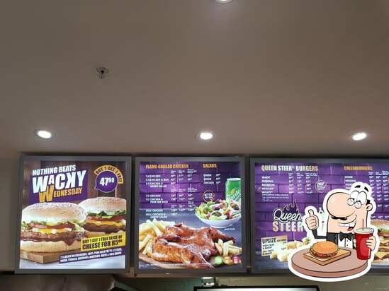 Menu at Steers fast food, Cape Town, Shop 11 Waterstone Village