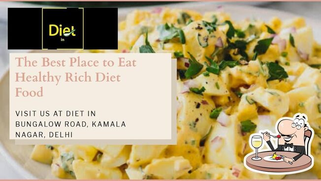 Menu at Diet In, Delhi
