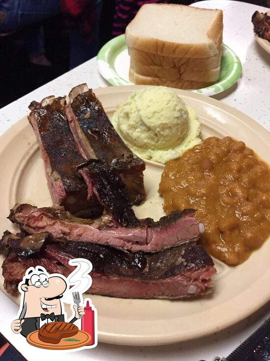 Menu at John & Cook`s Real Pit BBQ, Lawton
