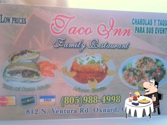 Taco Inn, 812 N Ventura Rd in Oxnard - Restaurant menu and reviews