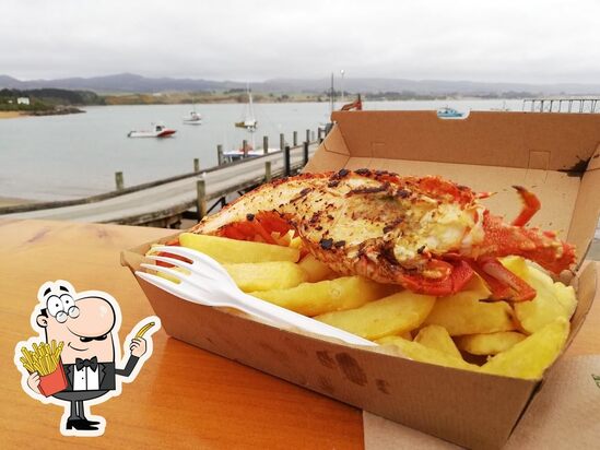 Menu at The Fishwife cafe, Moeraki