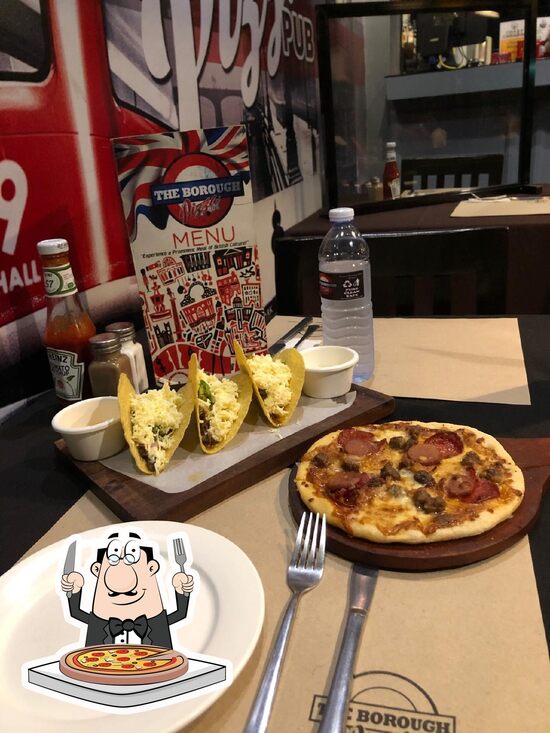 Menu at The Borough Pizza Pub, Tarlac City, 2nd Floor Stall 4 R Avenue