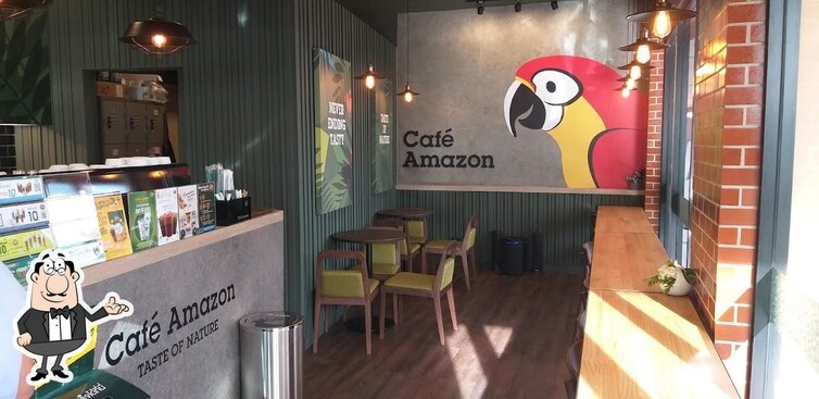 Menu at Café Amazon cafe, Bangkok