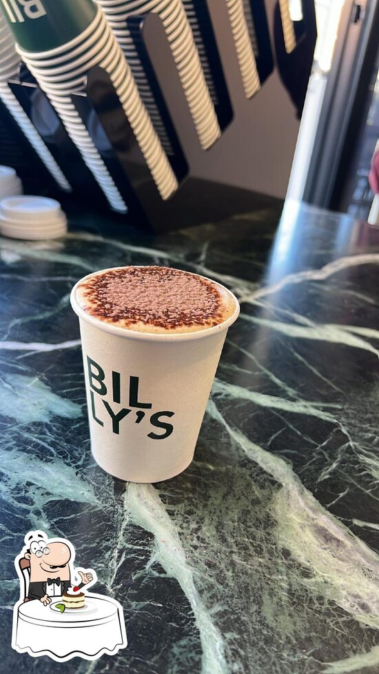 Menu at billys cafe, Belmore