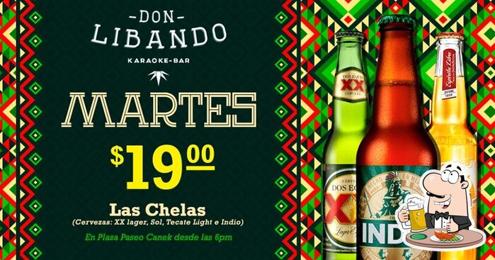 Menu at Las de Guanatos Valla. Yuc. Valladolid pub & bar, Merida