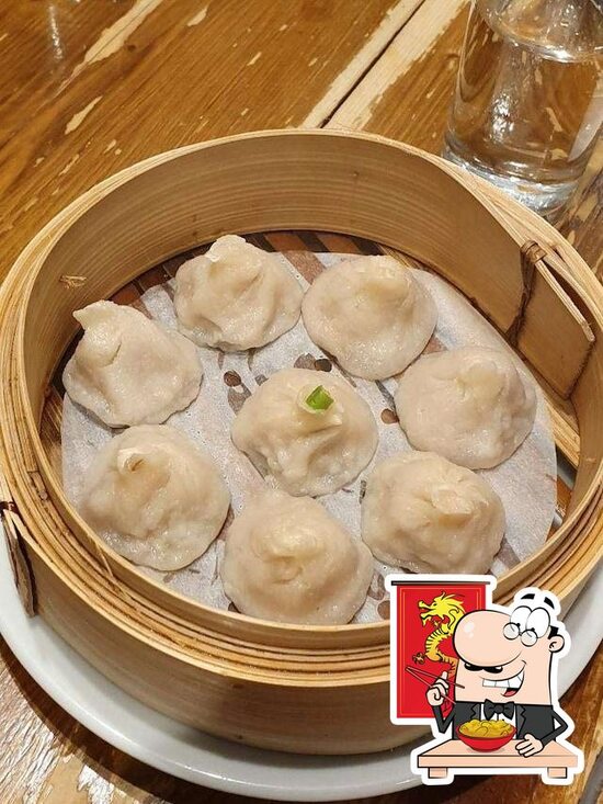 Menu at Beijing Dumpling restaurant, London