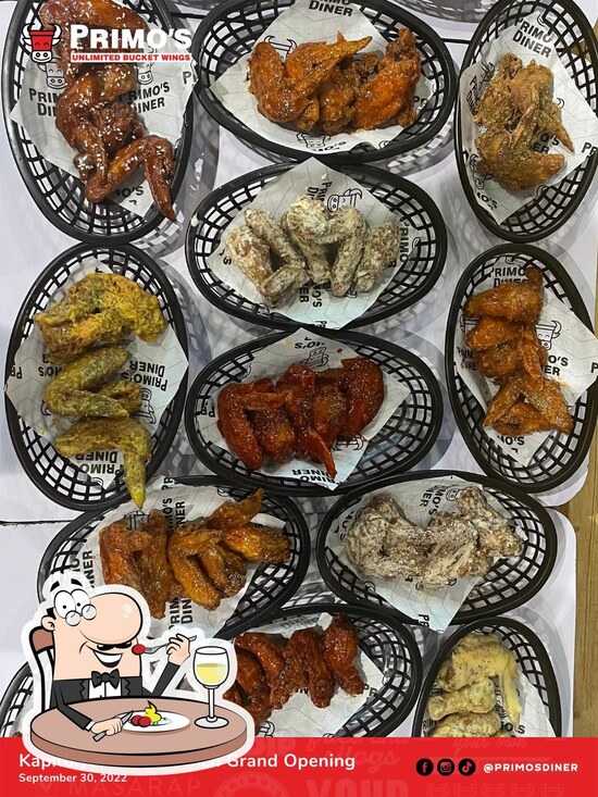 Primo's Unlimited Bucket Wings, Pasig - Restaurant menu, prices and reviews