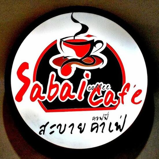 Menu at Sabai Cafe, Bangkok, RJVW+R92