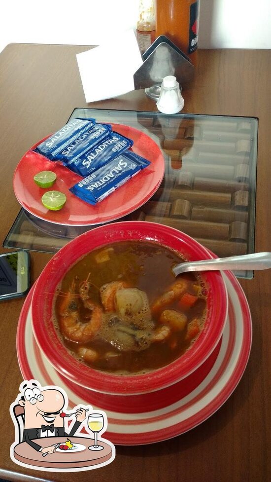 MARISCOS PLAYA AZUL restaurant, San Martín de las Pirámides ...