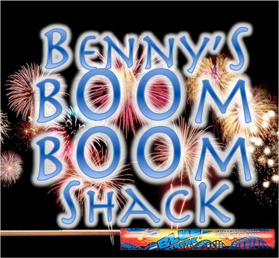 Menu at Benny's Boom Boom Shack, Lawson