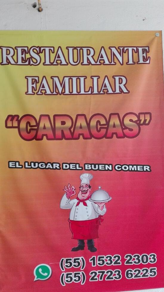 Menu at Restaurante Caracas, San Miguel Ajusco