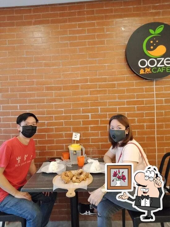 Menu at Ooze Cafe, Manila