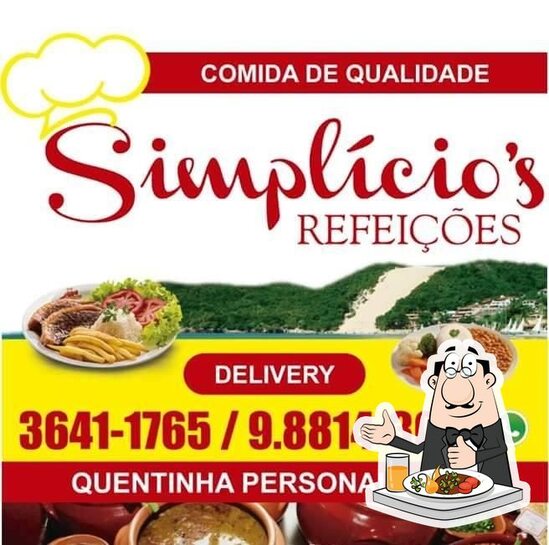 Simplicio's Refeições restaurant, Natal - Restaurant menu and reviews