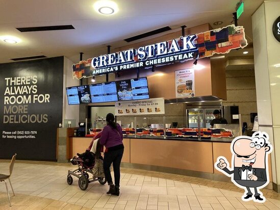 Menu at Great Steak restaurant, Edina, Southdale Ctr