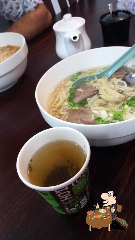 Menu au 华人食府 Restaurant chinois Hua ren shi fu, Casablanca