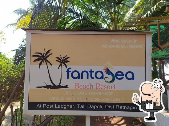 Menu at FantaSea Beach Resort, Tamastirth