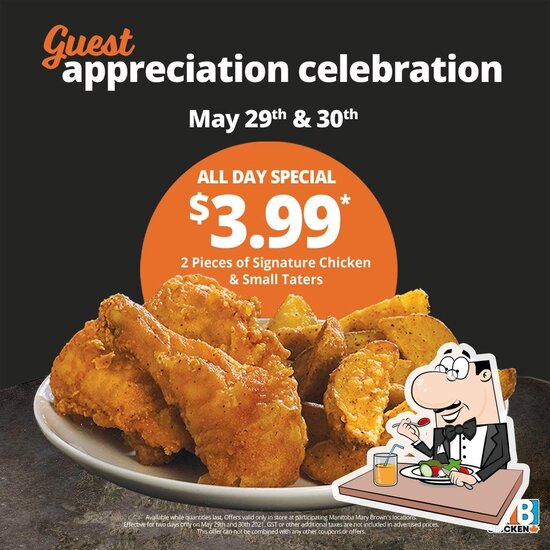 Mary Brown's Chicken, Winnipeg - Restaurant menu, prices and reviews