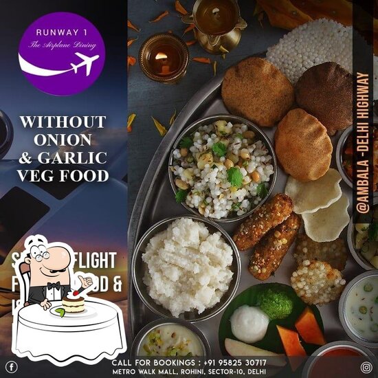 Runway 1 Delhi, Delhi - Restaurant menu and reviews