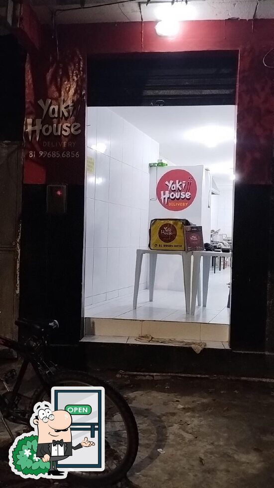 Menu at Yaki House restaurant, Recife