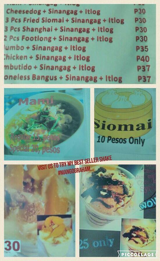 Carta de Bentelog and shake, Calapan