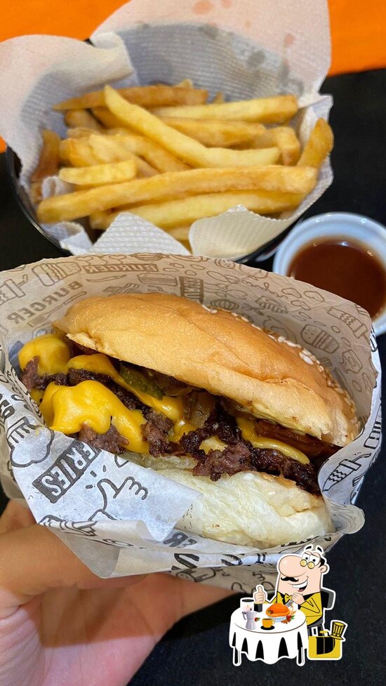 Menu em Rigon Burger restaurante, Presidente Médici