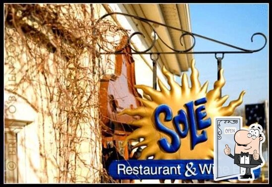Menu at Solé Uptown pub & bar, Waterloo