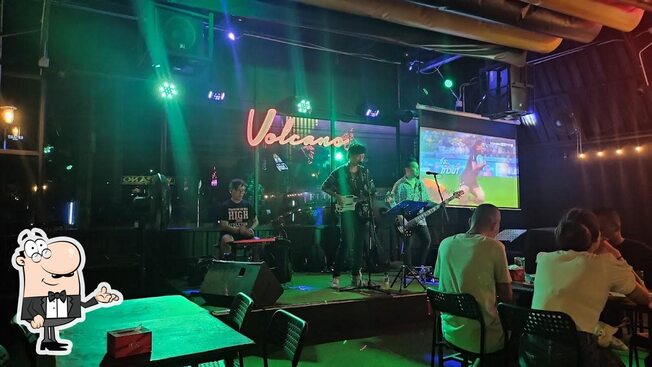 Carta de Volcano Bar, Bangkok